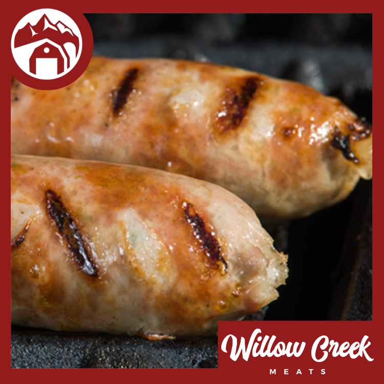 Jalapeño Cheddar Beef Brat – Willow Creek Meats